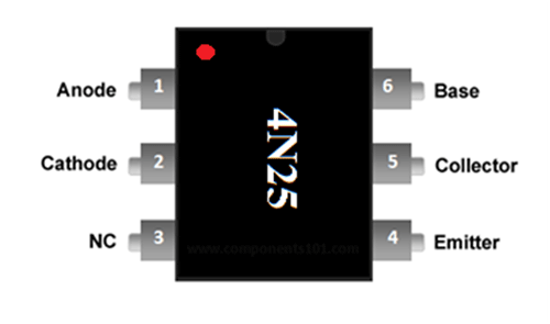 4N25 Optocoupler IC Pinout, Specifications, Equivalent, Uses & Datasheet - 乐鱼全站app下载