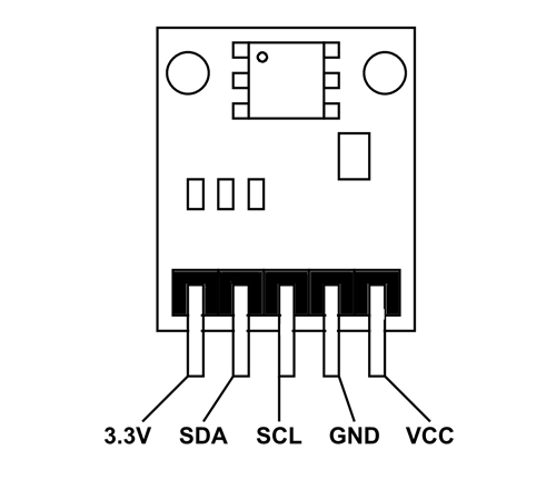 BMP180 Sensor Pinout, Configuration, Specifications, Circuit ...