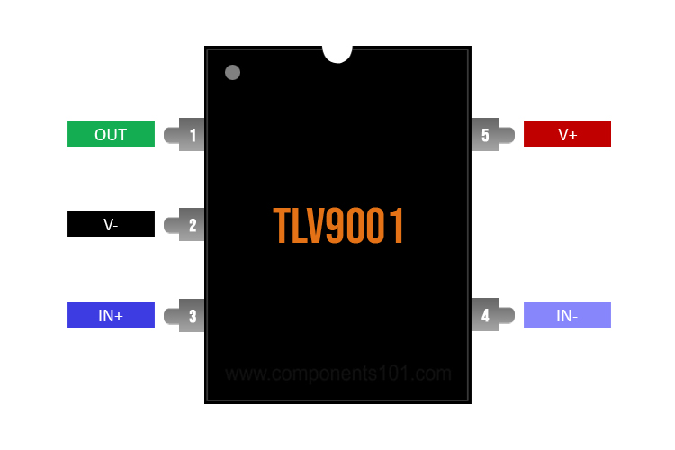 TLV9001 Op-Amp Pinout, Datasheet, Equivalent, Circuit, and ...