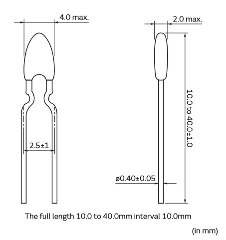 NTC Thermistor 10k Features, Specifications, Parameters & Datasheet - 乐 ...