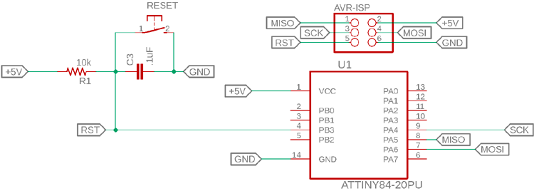 ATtiny84 8-bit AVR Microcontroller Pinout, Features, Specs & Datasheet ...