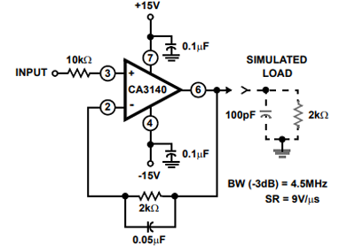 CA3140Op Amp IC Pinout, Datasheet, Equivalents & Circuit - 乐鱼全站app下载