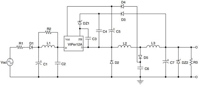 VIPER12A SMPS Buck稳压器IC Pinout, Datasheet，功能和等效项 - 乐鱼全站app下载