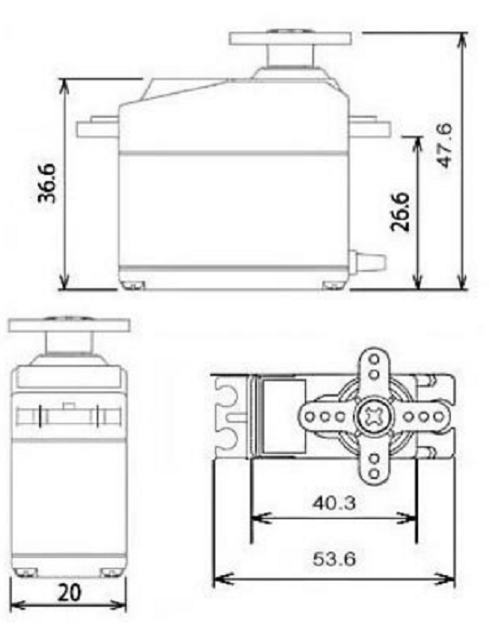MG996R伺服电机Datasheet，接线图及功能表 - 乐鱼全站app下载