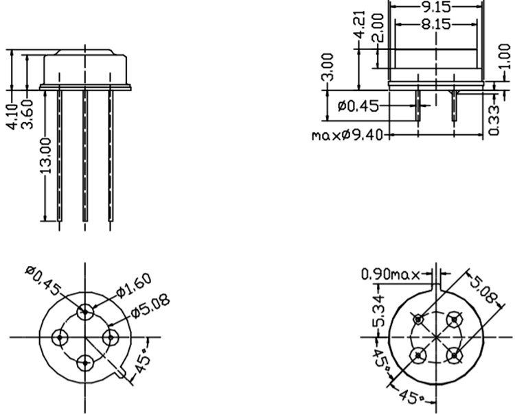 MLX90614 Non-Contact IR Temperature Sensor Pinout, Datasheet ...