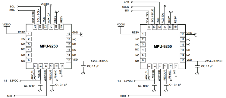 MPU9250 9-axis Digital Motion Processor Pinout, Features, Equivalents & Datasheet - 乐鱼全站app下载