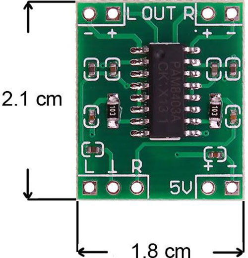 PAM8403 Stereo Audio Amplifier Module- Features, Pinout, Datasheet ...