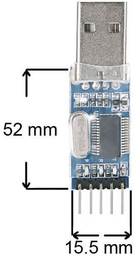 PL2303 USB to TTL Converter Module Pinout, Features, Specs & Datasheet ...