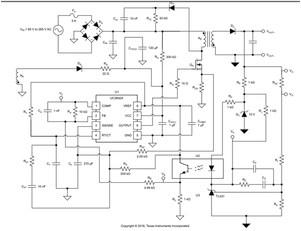 UC3843 PWM控制器IC PINOUT,功能,等效和数据表 - 乐鱼全站app下载 UC3843 PWM控制器IC PINOUT,功能,等效和数据表 - 乐鱼全站app下载